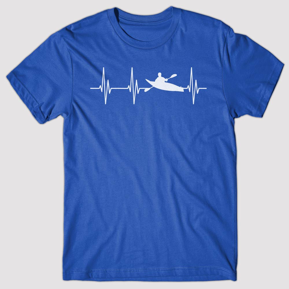 Kayak Heartbeat - T-shirt – PRINTO