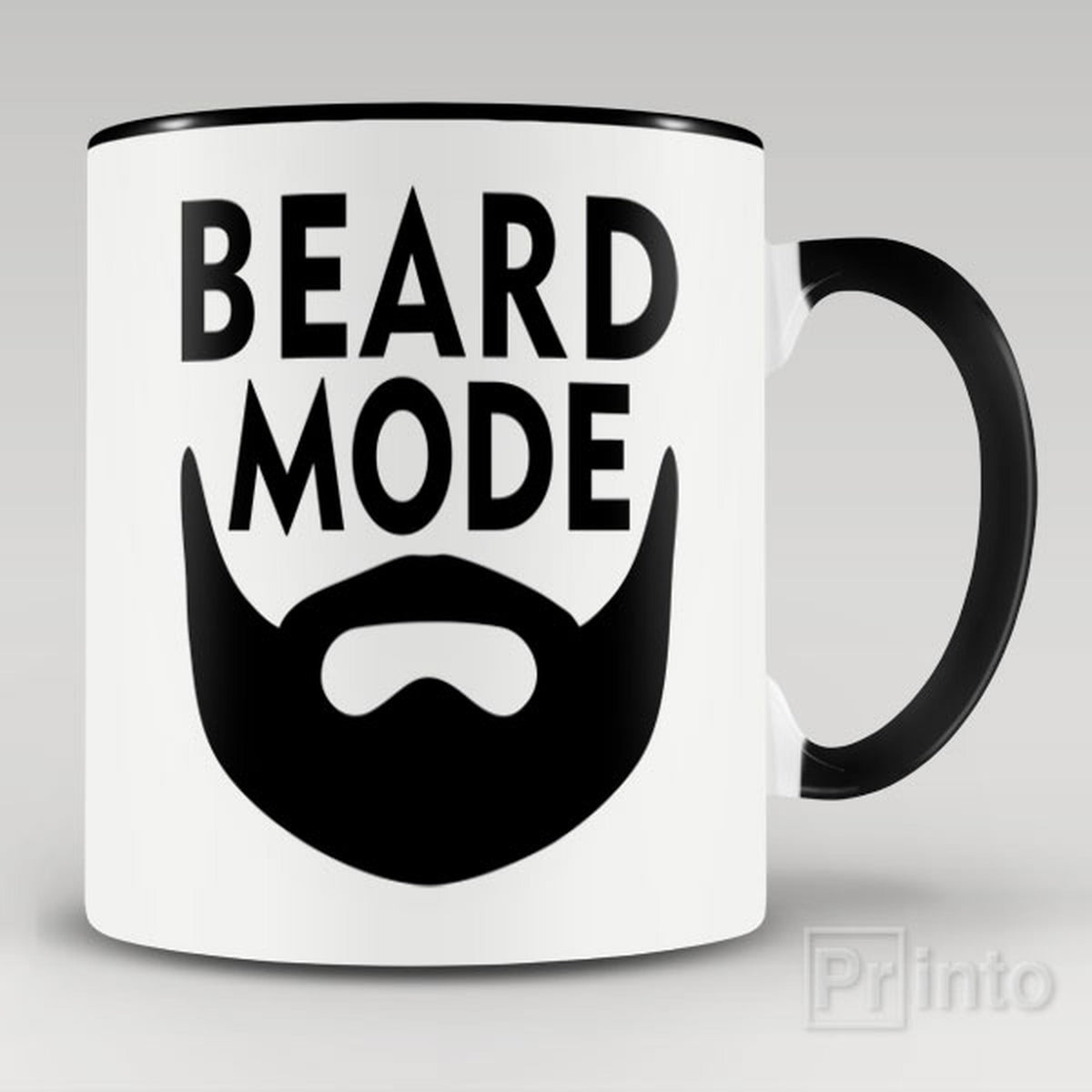 Novelty coffee mug - Beard Mode – PRINTO