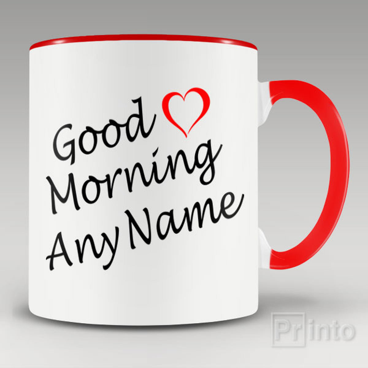 Personalised coffee mug - Good Morning – PRINTO